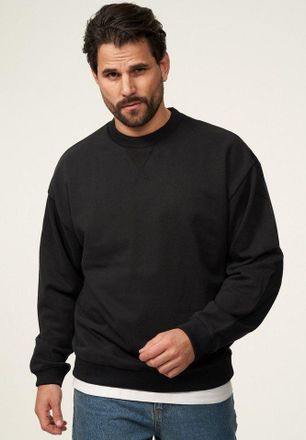 SOULSTAR Sweatshirt S2AGEO Herren Oversize Pullover mit Rundhals-Ausschnitt Crew-Neck Sweater