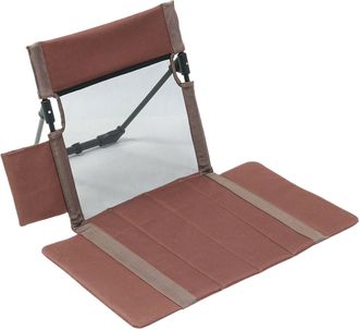 Generic Stufen-Set, zusammenklappbarer Sitz mit R&uuml;ckenlehne, tragbarer Sitz mit R&uuml;ckenlehne f&uuml;r Picknick, Camping, Strand