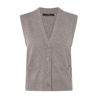 Windsor Feinstrickweste - - Knitwear - Damen - Grau - M