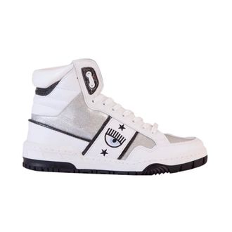 Chiara Ferragni Baskets montantes oeil et &eacute;toile - Homme - Chaussures - Gris - Taille: 36 EU