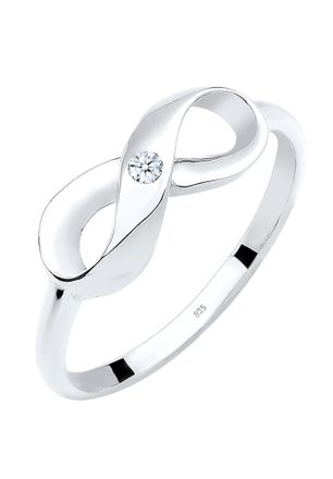 Elli Jewelry Ring Infinity Stein