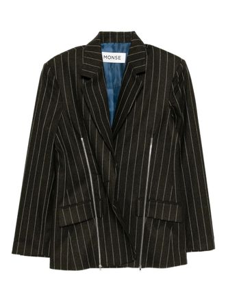 Monse Blazer im Deconstructed-Look - Braun