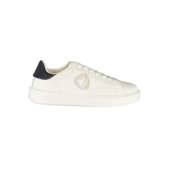 Blauer Wei&szlig;e Polyurethan Herren Sneaker