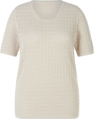 Anna Aura Rundhals-Pullover Anna Aura beige