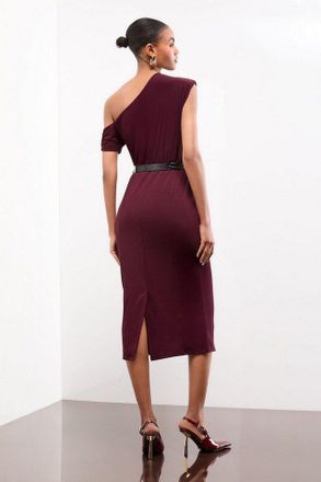 Lipsy Midikleid Lipsy Bodycon-Midikleid mit G&uuml;rtel (1-tlg)