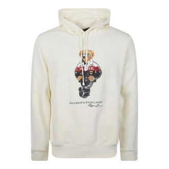 Polo Ralph Lauren SweaT-shirt Bear - Homme - Sweatshirts et sweats &agrave; capuche - Beige - Taille: XS