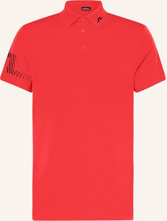 J.Lindeberg J.Lindeberg Funktions-Poloshirt rot