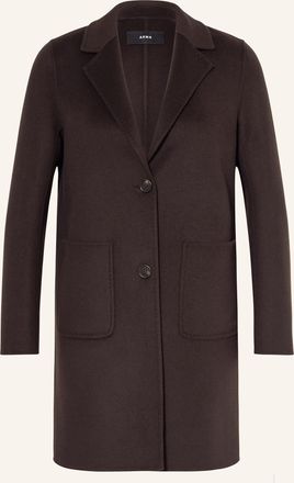Arma Arma Wollmantel Luceram braun