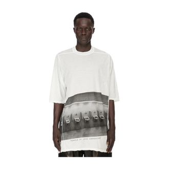 Rick Owens Jumbo SS T-Shirt - - Tops - Herren - Wei&szlig; - M