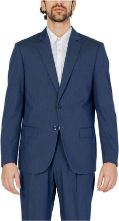 Antony Morato Blaue Polyester-Blazer - - Jackets - Herren - Blau - S