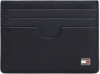 Tommy Hilfiger Herren Kartenetui Flag mit Logo, Blau (Space Blue), Einheitsgr&ouml;&szlig;e