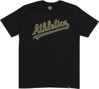 47 Brand Homme, Tops, Noir, Taille: XL Imprint Echo Tee