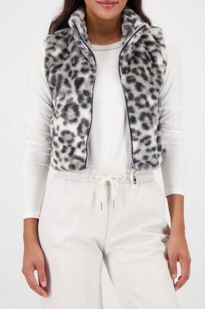Monari Outdoorjacke 809633 Kunstfellweste
