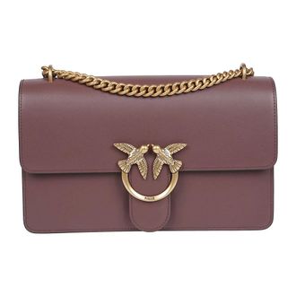 Pinko Pinko, Femme, Sacs, Brun, Taille: ONE Size Love One Classic Bag