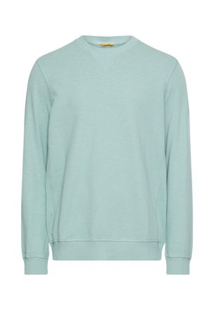 Camel Active Sweatshirt CAMEL ACTIVE, Herren, Gr. 3XL, gr&uuml;n (aqua gr&uuml;n), Sweatware, Obermaterial: 100% Baumwolle, unifarben, normal h&uuml;ftbedeckend, Rundhals, B&uuml;ndch