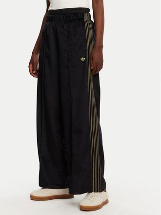 adidas Jogginghose Velour JI5755 Schwarz Regular Fit