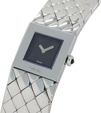 Chanel Montre Vintage doccasion - Femme - Pre-owned - Noir - Taille: ONE Size