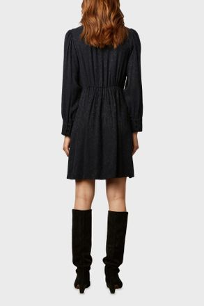 Gerard Darel Robe courte cintr&eacute;e jacquard - JACSKON - Marine