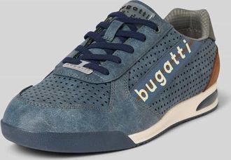 Bugatti Sneaker mit Label-Print Modell Trevor