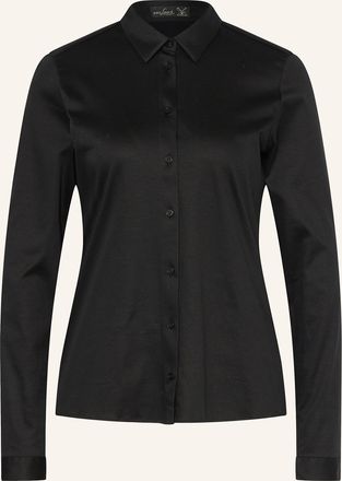 van Laack Van Laack Hemdbluse Vl-Malis-Sv Aus Jersey schwarz