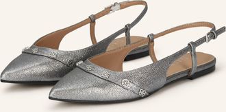 Guess Slingballerinas Dorlee Mit Nieten silber