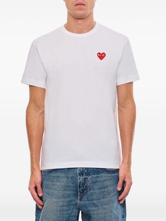 Comme Des Gar&ccedil;ons Comme Des Garcons T-shirt en coton coeur rouge