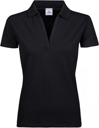 Tee Jays Poloshirt Damen Polo Womens Luxury Stretch V-Neck Polo