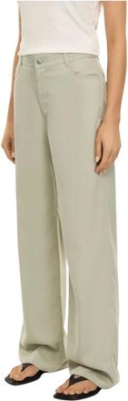 Elvine Femme, Pantalons, Vert, Taille: 38 FR Neela Wide Pantalons