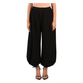 Meimeij Pantalon large - Femme - Pantalons - Noir - Taille: 40 FR
