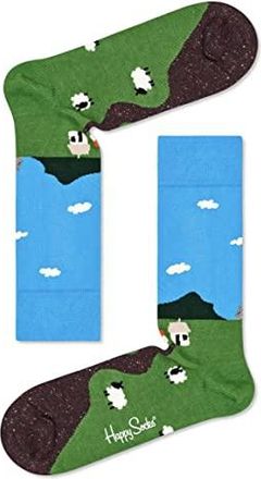 Happy Socks Little House On The Moorland Chaussettes 47-51, multicolore, 47-51