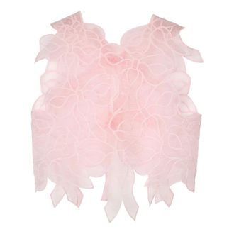 Cecilie Bahnsen Crop Top - - Blouses & Shirts - Damen - Rosa - M/L