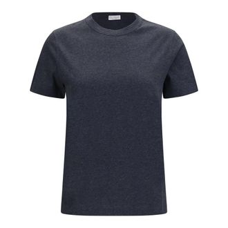 Brunello Cucinelli T-shirt en coton - Homme - Tops - Bleu - Taille: XL