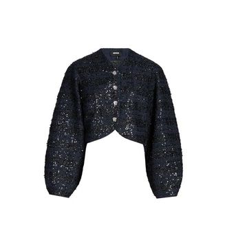 Rotate Veste courte en sequins