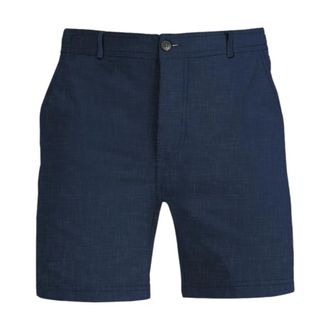 MC2 Saint Barth Einfarbige Leinen-Bermuda-Shorts - - Shorts - Herren - Blau - XL
