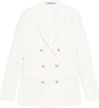 Tagliatore Femme, Vestes, Blanc, Taille: 38 FR Parigi Double-Breasted Blazer