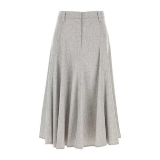 Brunello Cucinelli Damen, R&ouml;cke, Grau, XSGr&ouml;&szlig;e