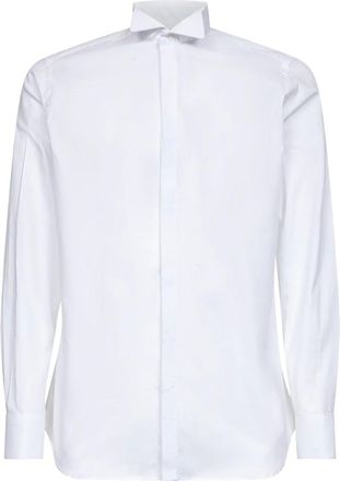 D4.0 Homme, Chemises, Blanc, Taille: M Chemise en coton