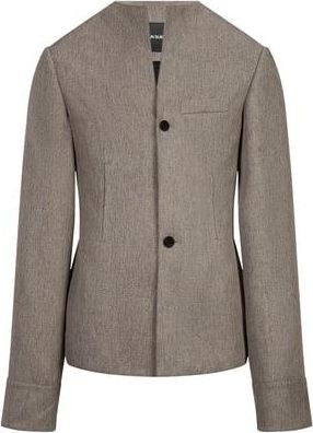 Sean Suen Veste tweed &agrave; col rond