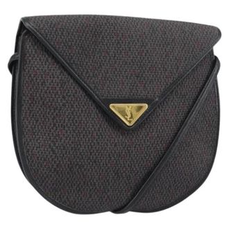 Saint Laurent Sac bandouli&egrave;re en plastique Pre-owned - Femme - Pre-owned - Gris - Taille: ONE Size