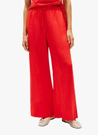 Tommy Hilfiger Pantalon ample imprim&eacute; en lin