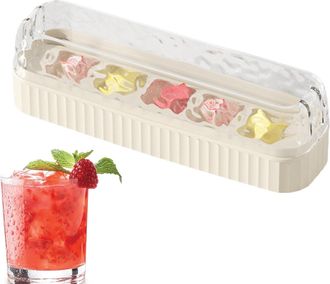 Generic Eisblock Form - Leckfror Auffangbeh&auml;lter Mit Kapazit&auml;t | Leicht L&ouml;sen Eisw&uuml;rfelform,F&uuml;r Whisky Bourbon Cocktails Wein K&uuml;hlen Home Restaurant
