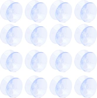 Hemobllo OATIPHO 20 St&uuml;ck Doppelseitige Transparente Saugn&auml;pfe aus rutschfeste Abstandshalter f&uuml;r Glastischplatten Robust und Druckfest als Anti rutsch Pads f&uuml;