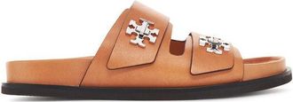 Tory Burch Tory Burch Pantoletten T Lock Sport Slide 166905 Braun
