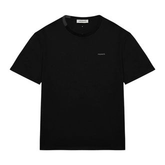 Premiata Baumwoll-T-Shirt mit Nylon-Detail - - Tops - Herren - Schwarzk - S