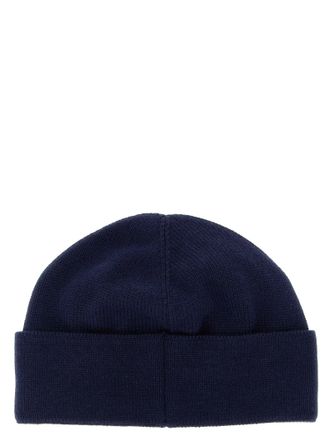 Valentino Garavani Mens Blue Cotton Beanie Accessory