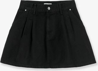 Carhartt Work in Progress Black denim skirt - CARHARTT WIP - gender_Woman