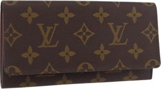 Louis Vuitton Portefeuille Long Pre-owned - Femme - Pre-owned - Brun - Taille: ONE Size