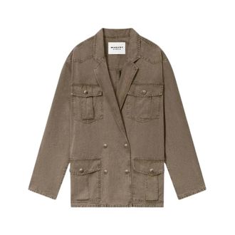 Isabel Marant Nevala Jacket - - Jackets - Damen - Braun - M