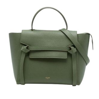 Celine Sac banane vintage pr&eacute;-propri&eacute;t&eacute; - Femme - Pre-owned - Vert - Taille: ONE Size