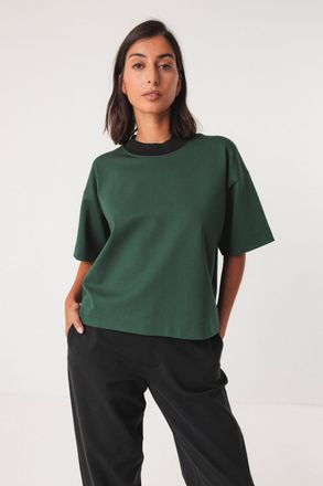 SKFK Damen vegan T-Shirt Ahatsa Gr&uuml;n